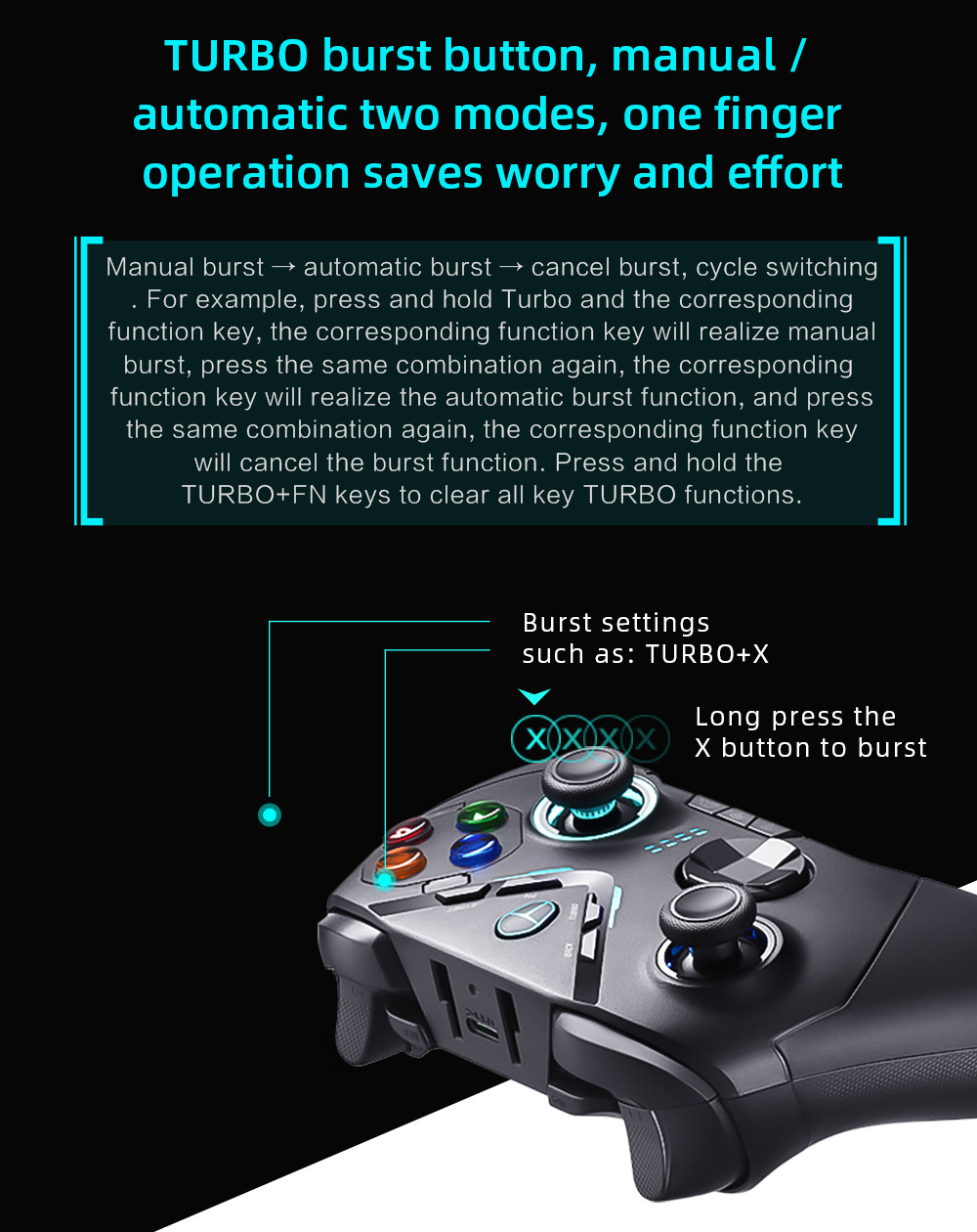 Thunderobot G70: мультиплатформенный игровой контроллер с продвинутой записью макросов, не ...