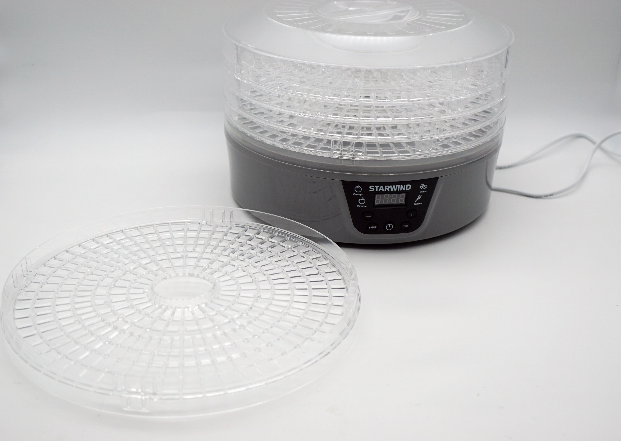 Сушка для овощей и фруктов Starwind SFD0502: обзор и приготовление сухофруктов из яблок ...