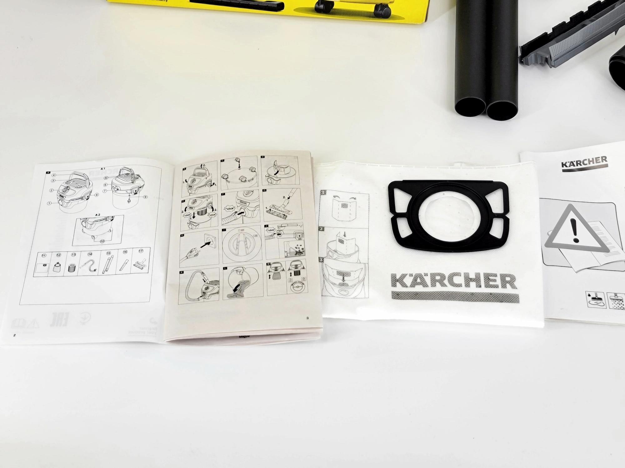 Пылесос Karcher KWD1 WV-12/2/18: обзор и тест универсальной модели для ...
