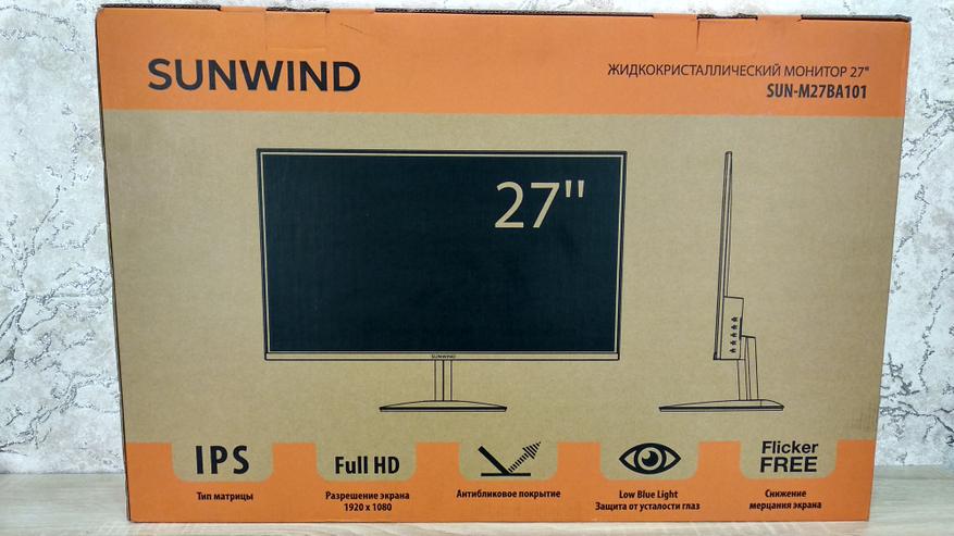 Обзор монитора 27” Sunwind SUN-M27BA101 / Видеокарты и мониторы / iXBT Live