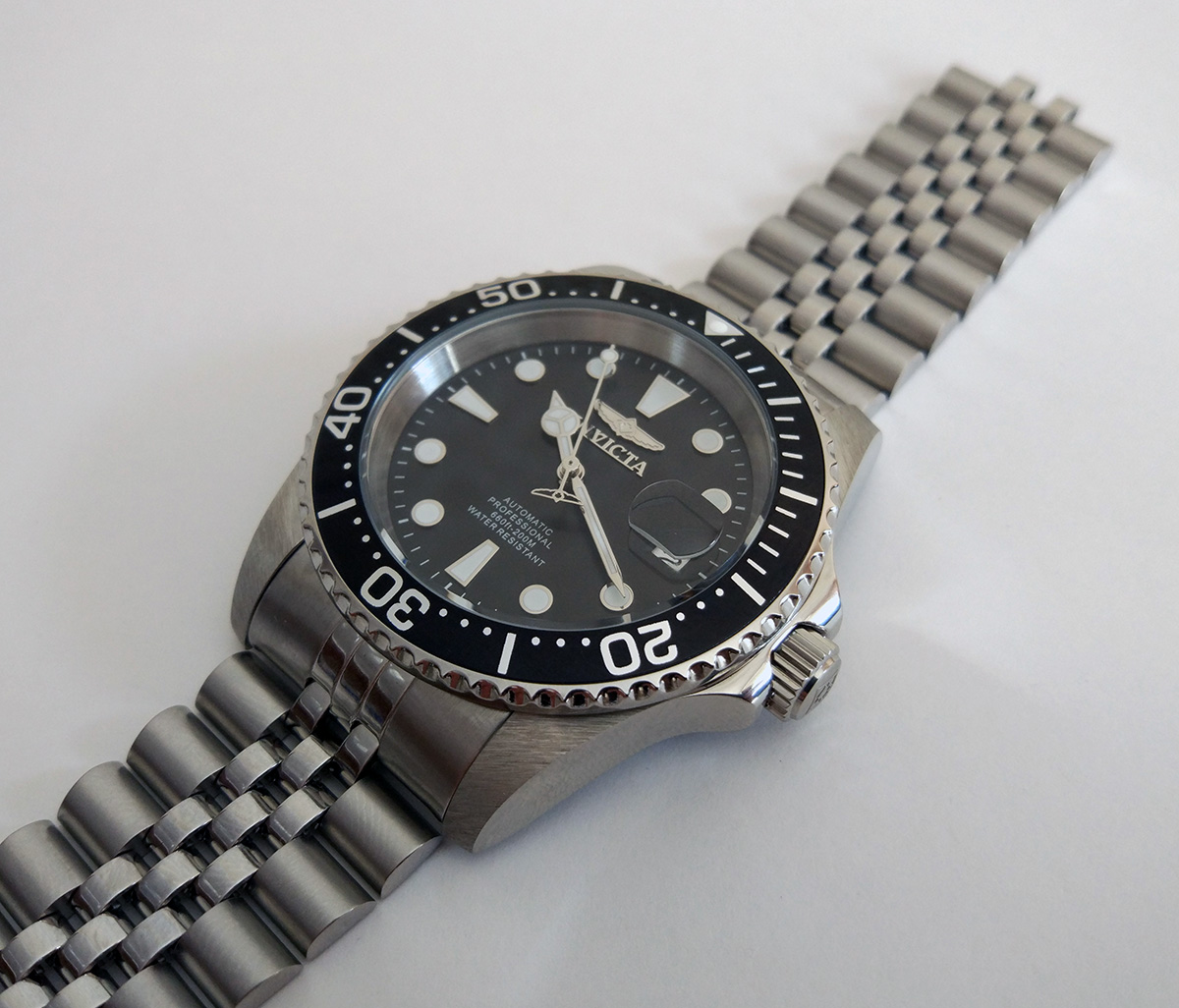 Механические часы Invicta Pro Diver 30091. Обзор стальных дайверов с ...