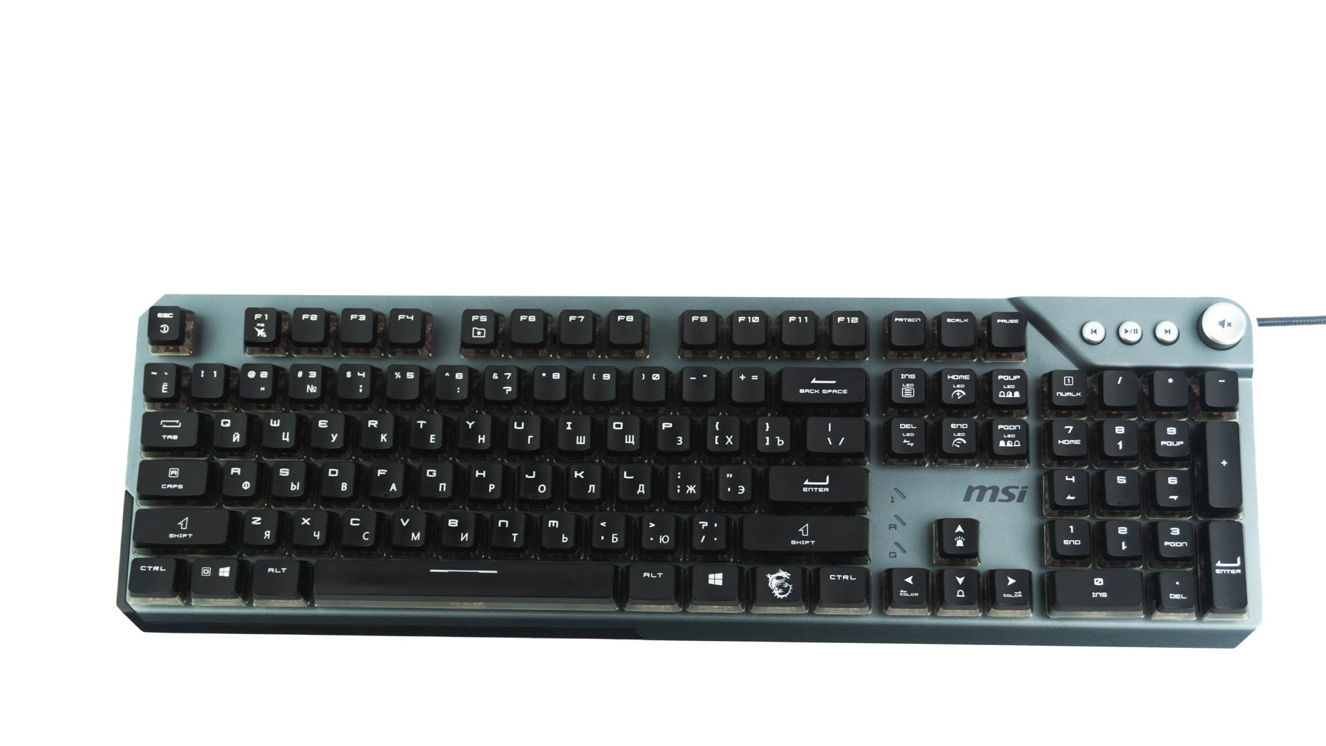 Обзор механической клавиатуры MSI Vigor GK71 Sonic / Мыши, клавиатуры ...