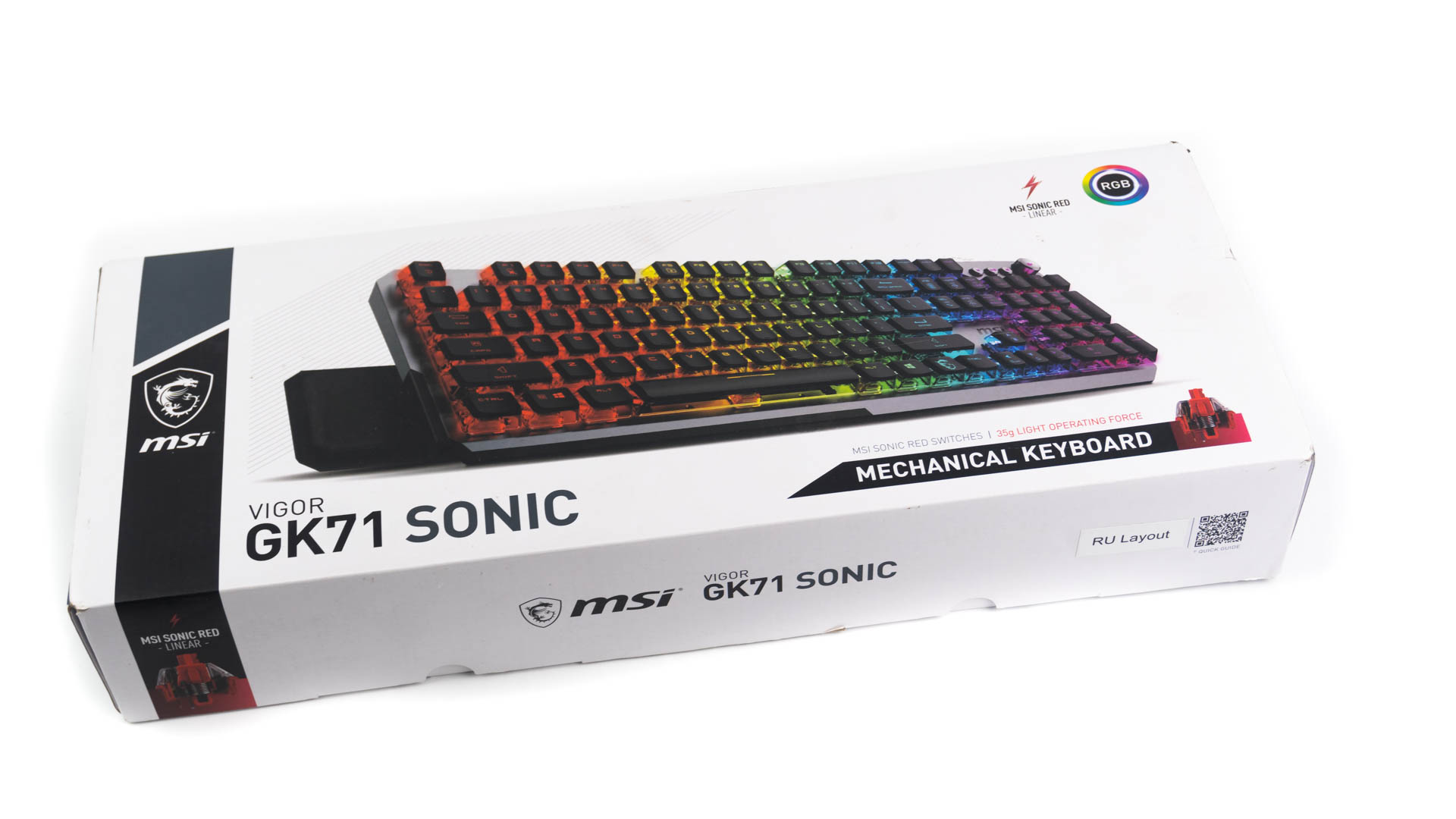 Обзор механической клавиатуры MSI Vigor GK71 Sonic / Мыши, клавиатуры ...