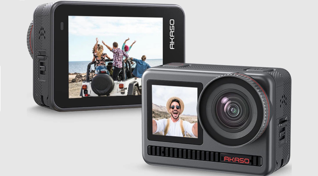 Экшн-камера AKASO Brave 8 поступила в продажу: 1/2" сенсор Sony, 4К/60 ...