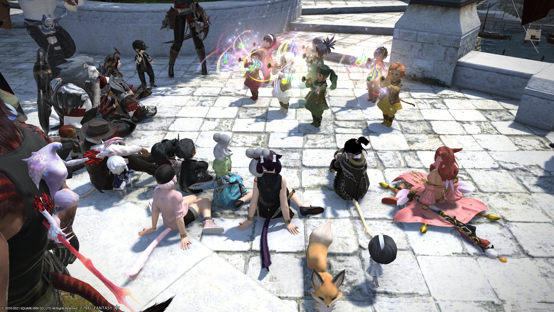 Игрокам Final Fantasy XIV снова позволили танцевать и стоять AFK без ...