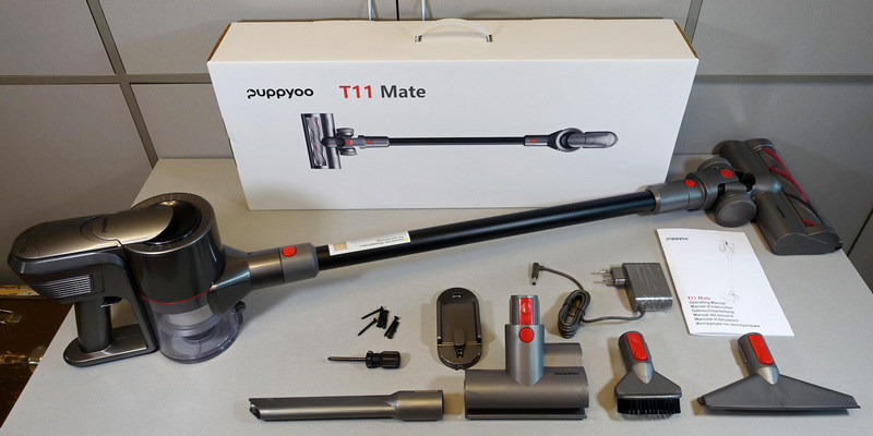 Обзор Puppyoo T11 Mate: беспроводной вертикальный пылесос с ...