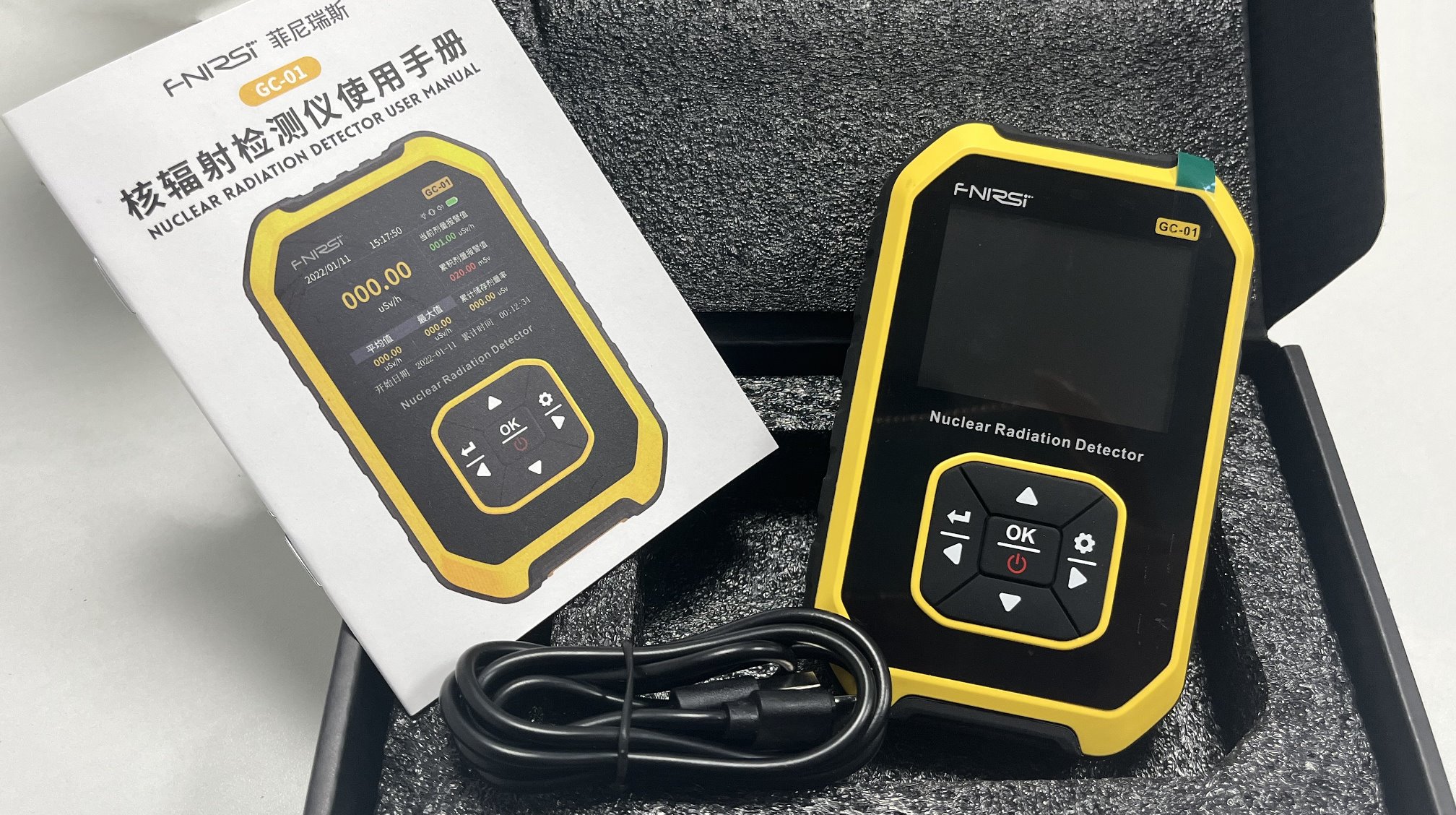 Измеритель уровня радиации Fnirsi Geiger Counter Meter. Превью новой ...