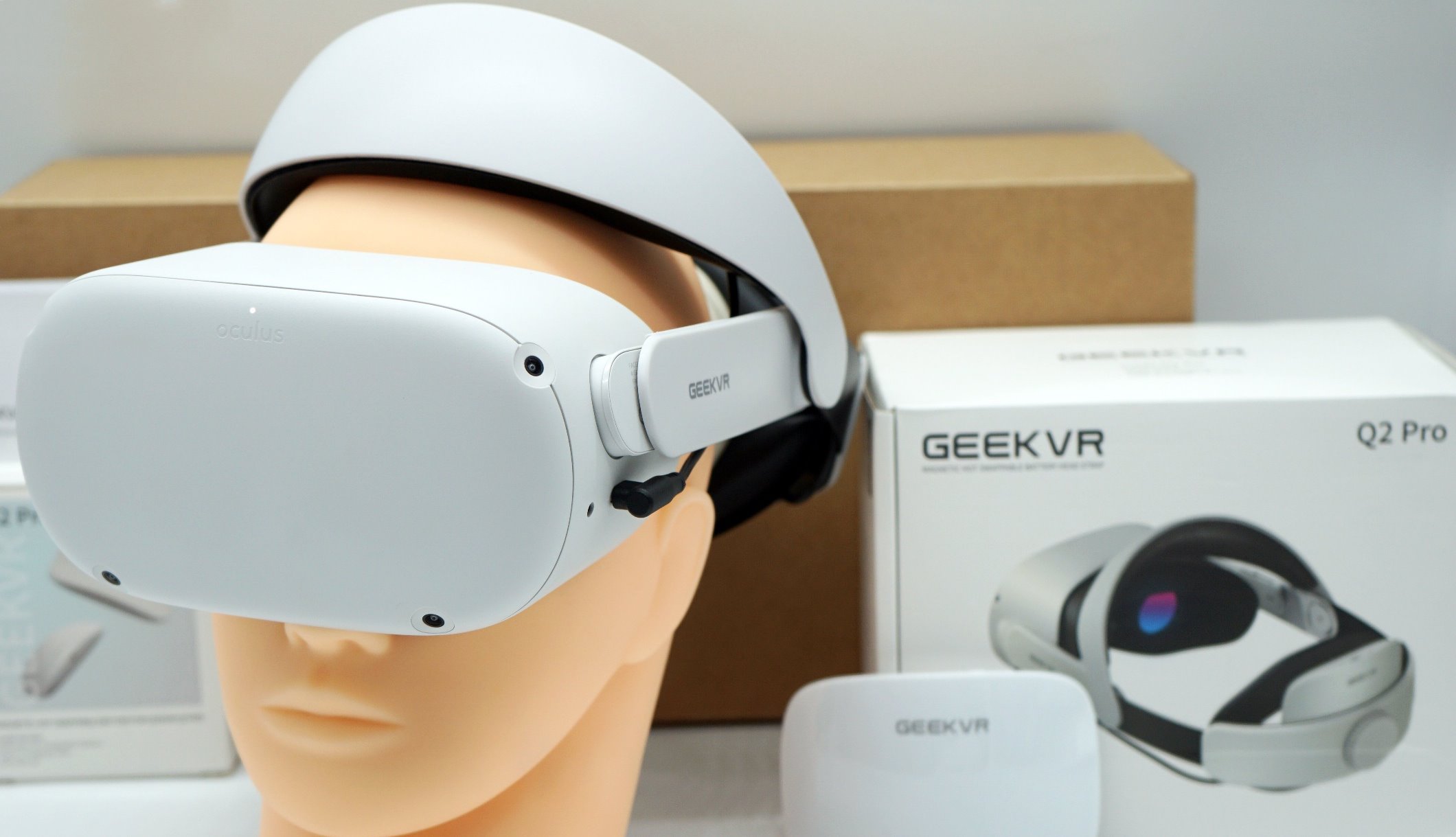 Улучшаем гарнитуру Oculus Quest 2: комфортное крепление на шлем Geekvr ...